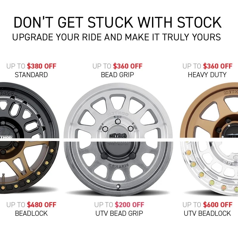 Method Race Wheels $600 Off All Wheels for Ram 1500 and Ram 2500 3500 ...