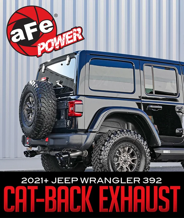 Upgrading Your 2021-2024 Jeep Wrangler 392 with the aFe Vulcan Cat-Back ...